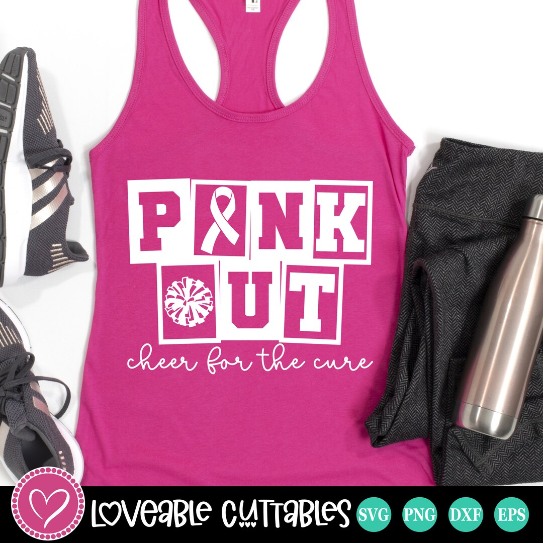 Pink Out SVG, Pink Out PNG, Breast Cancer SVG, Svg Files for Cricut and ...