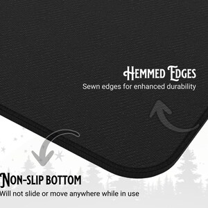 UFO Desk Mat Comic Style Space Ufos Landing on Mars Keyboard Mouse Pad ...