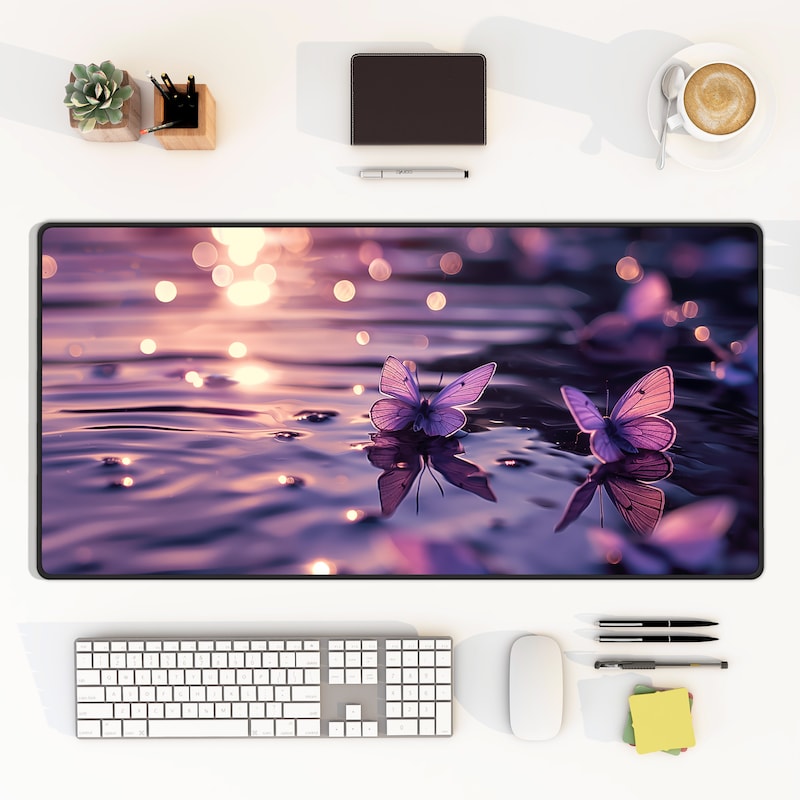 Purple Mouse Pad - Etsy