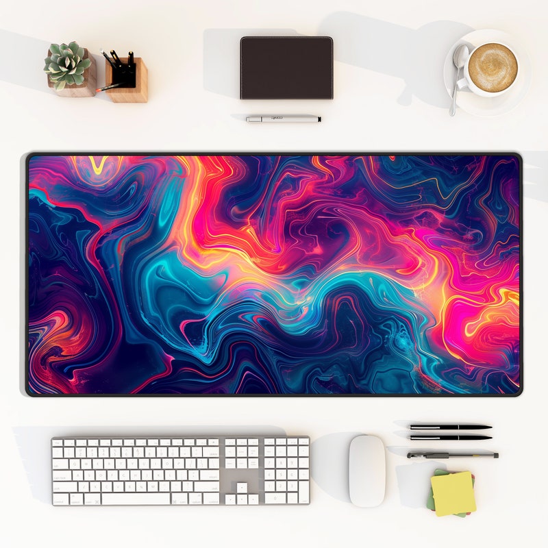 Large Colorful Mouse Pad - Etsy