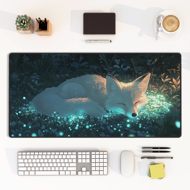 Fox Mouse Pad - Etsy