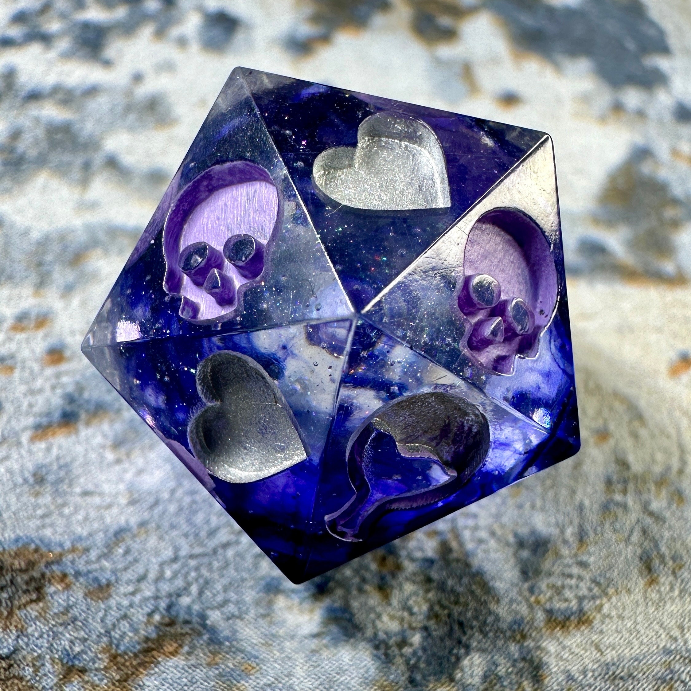 B Grade Lilac Smoke Death Save D20 TTRPG / This Could Go Either Way - Etsy