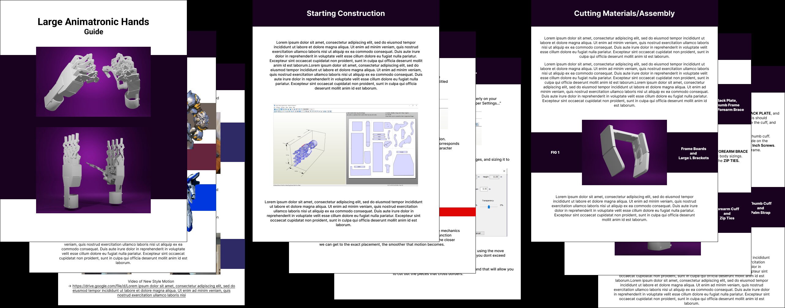 Cosplay Articulated Hands Pattern + Instructions - Etsy