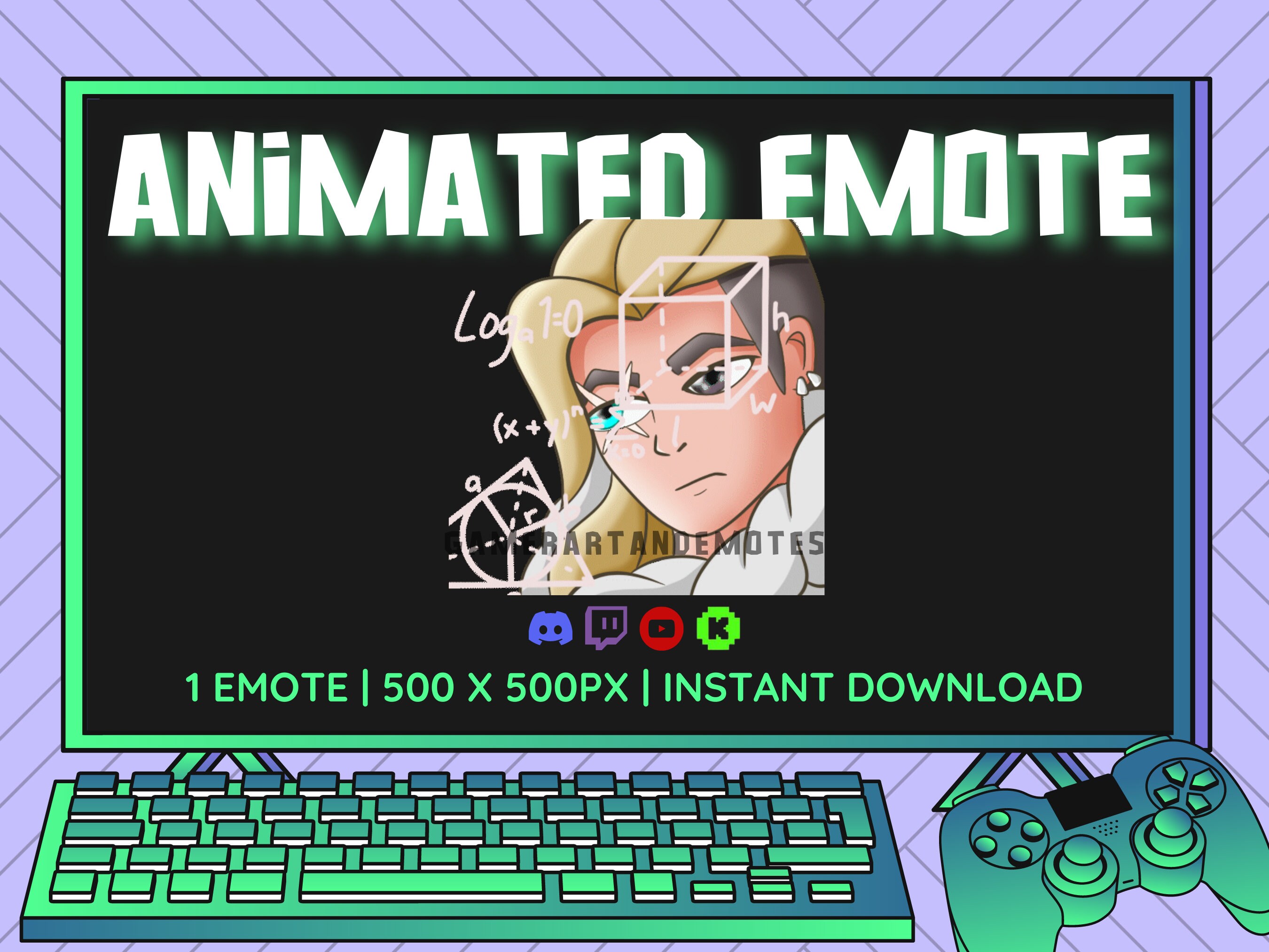 ANIMATED EMOTE Sova Calculating Meme Valorant for Live - Etsy