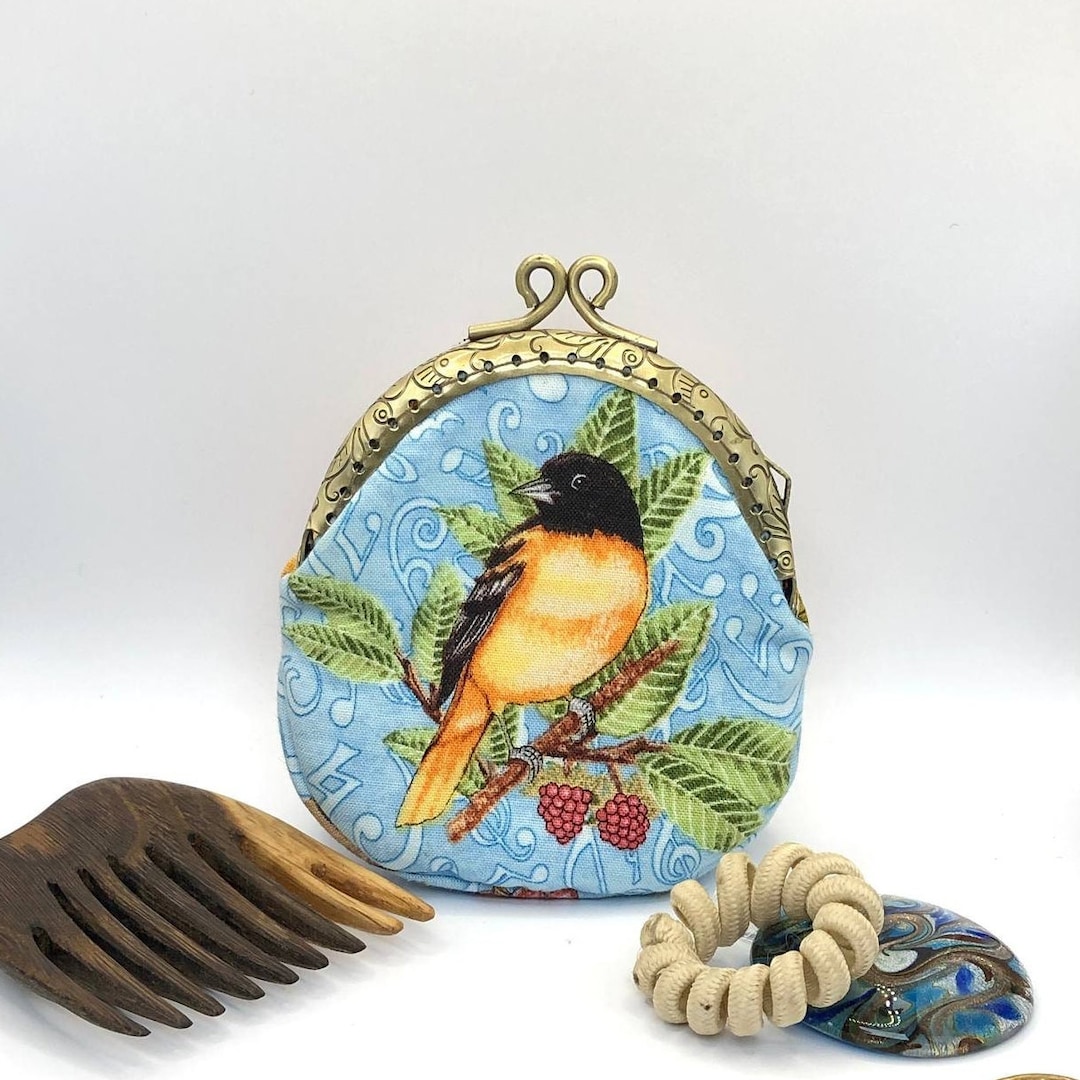 Clasp Coin Purse / Kiss Clasp / Women Coin Purse / Gift for Friend ...