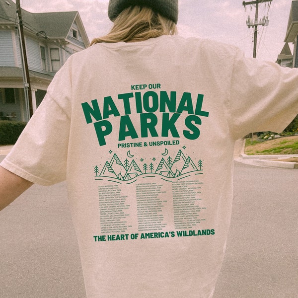 National Park Shirt - Etsy