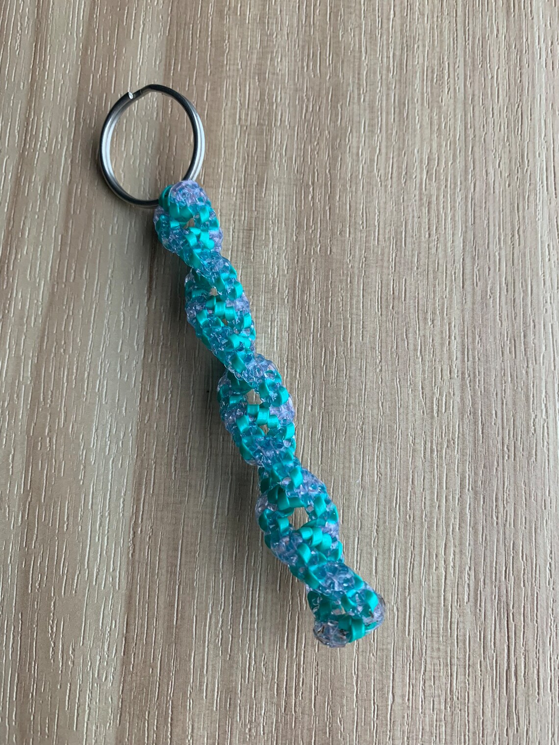 Boondoggle Plastic Lace Spiral Keychain - Etsy