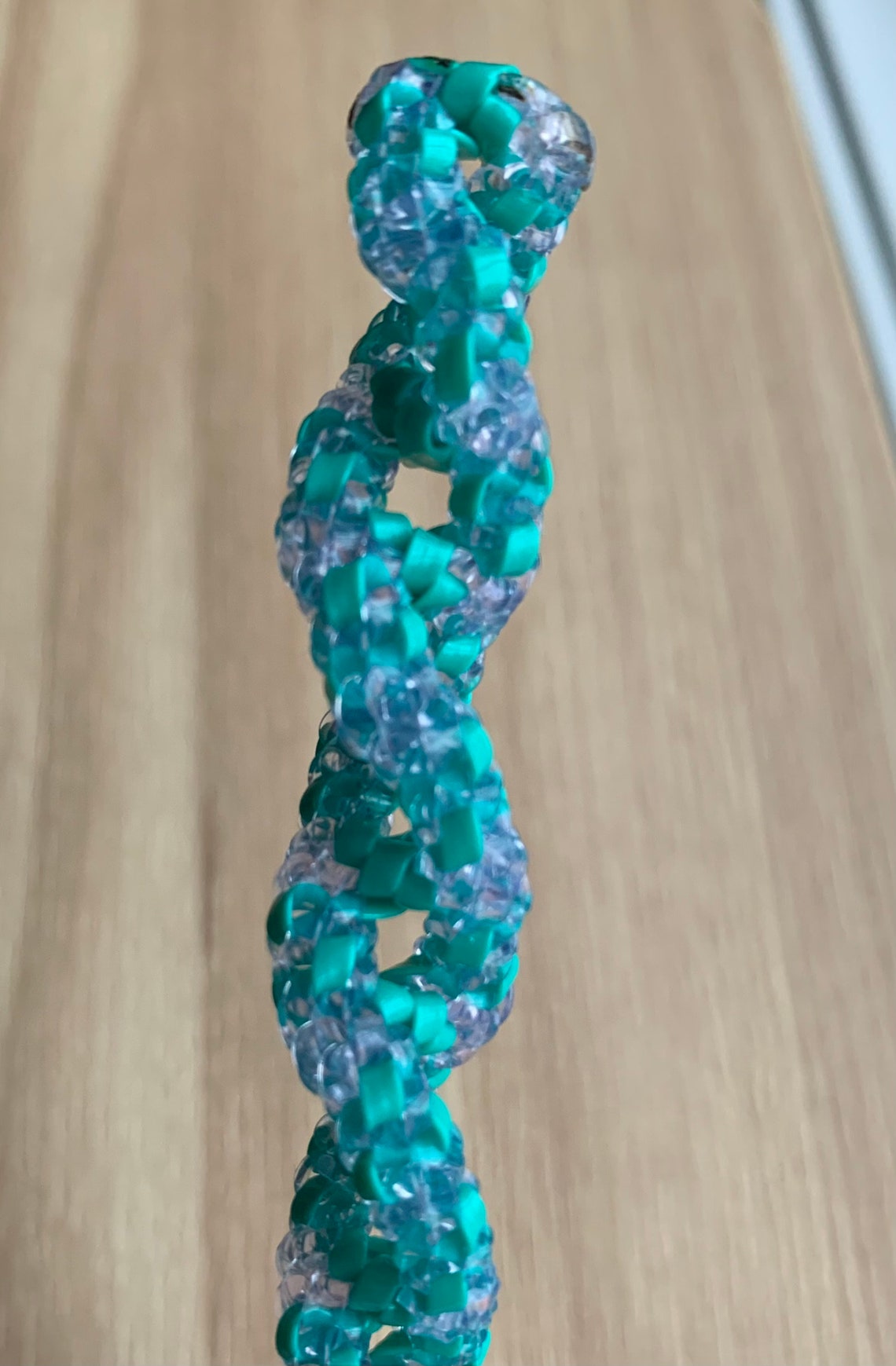 Boondoggle Plastic Lace Spiral Keychain - Etsy