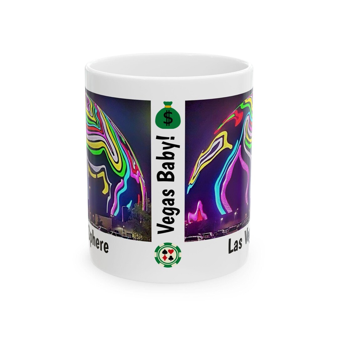 Las Vegas SPHERE Coffee Cup, Unique Vegas Sphere 11oz Mug, Great Vegas ...