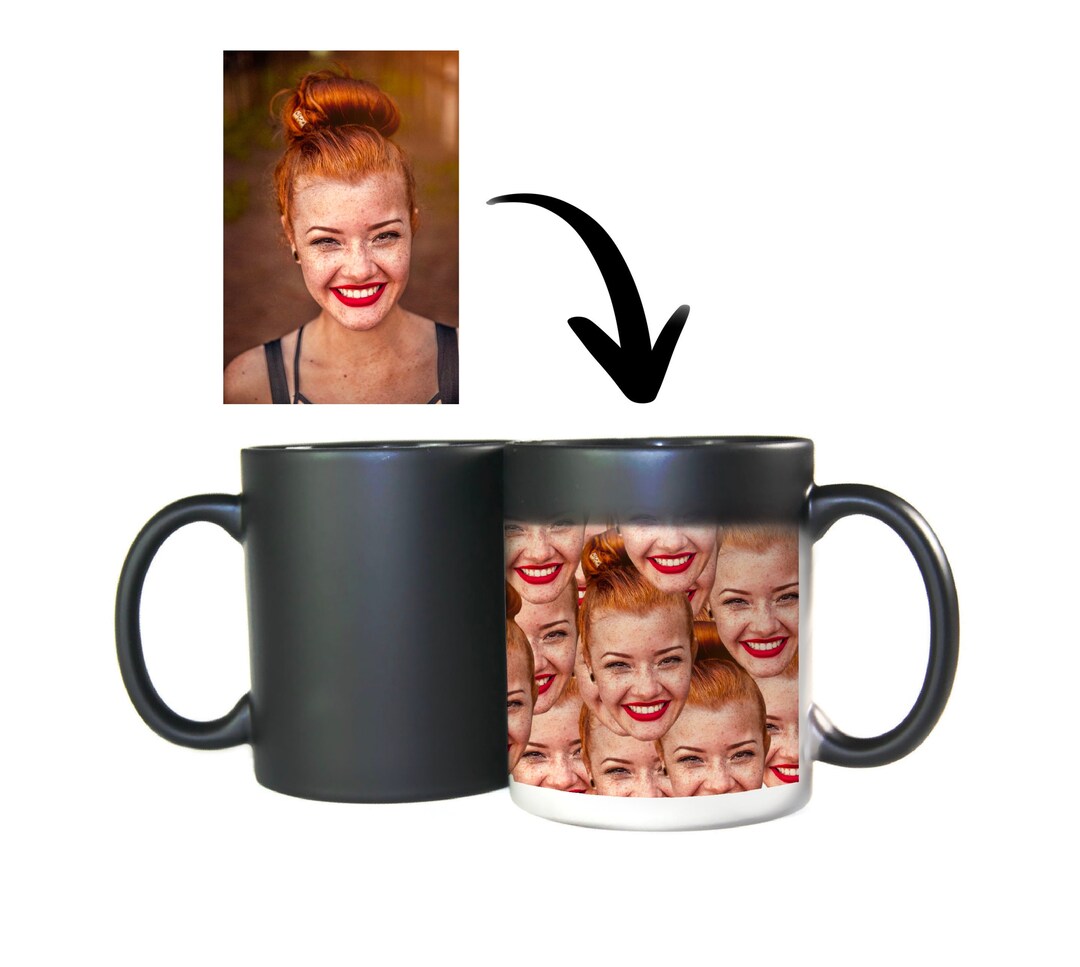 Personalised Your Mug on a Mug Colour Changing Any Face on a 11oz ...