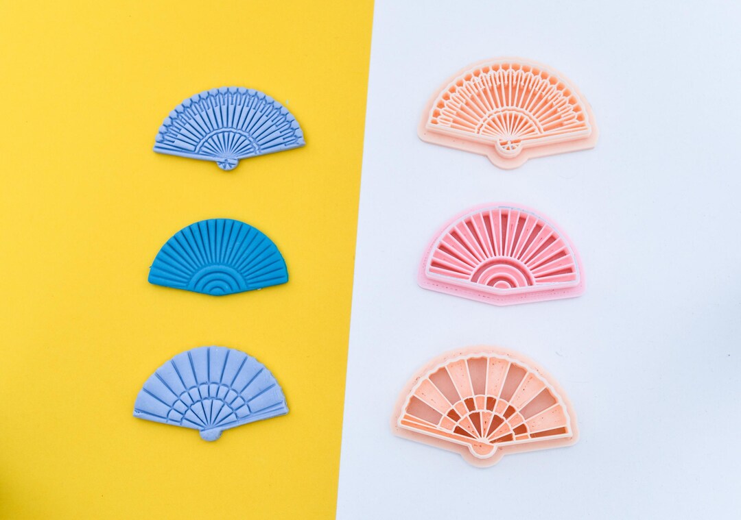 Fan Cutters/ 3 Types/ Clay / Clay Cutters/ Clay Cutter/ Polymer Clay ...