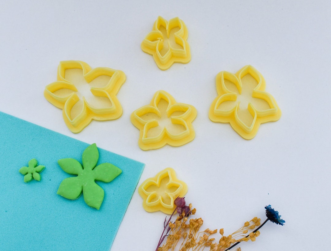 Orchid Silhouette Cutter / 6 Sizes / Clay / Polymer Clay Cutter / Clay ...