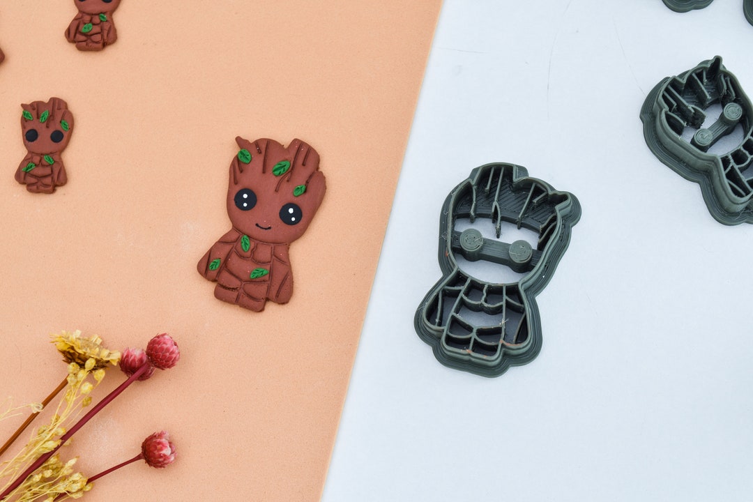 Groot Cutter/ 5 Sizes/ Clay Cutter/ Clay/ Polymer Clay/ Clay Cutter ...