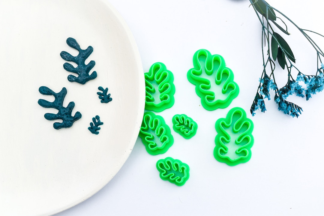 Seaweed Cutter V1/ 8sizes/ Cutters/ Cutter/ Polymer Clay Cutter ...