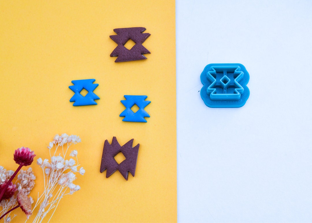 Aztec Figure Cutters E / 6 Sizes/ Clay/ Polymerclaycutter/ Clay Cutter ...