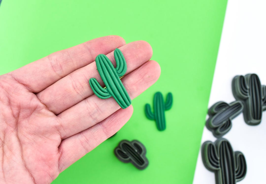 Cactus Cutter/ 5 Sizes/ Cutters/ Cutter/ Clay Cutter / Polymer Clay ...