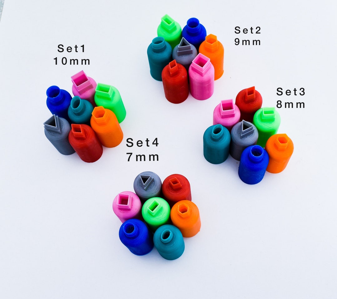 Micro Geometric Figure Cutters/ Cutters/ Polymer Clay Cutter - Etsy