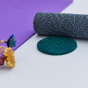 Summer Texture Roller 12/ Clay/ Polymer Clay/ Mold / Polymerclay ...