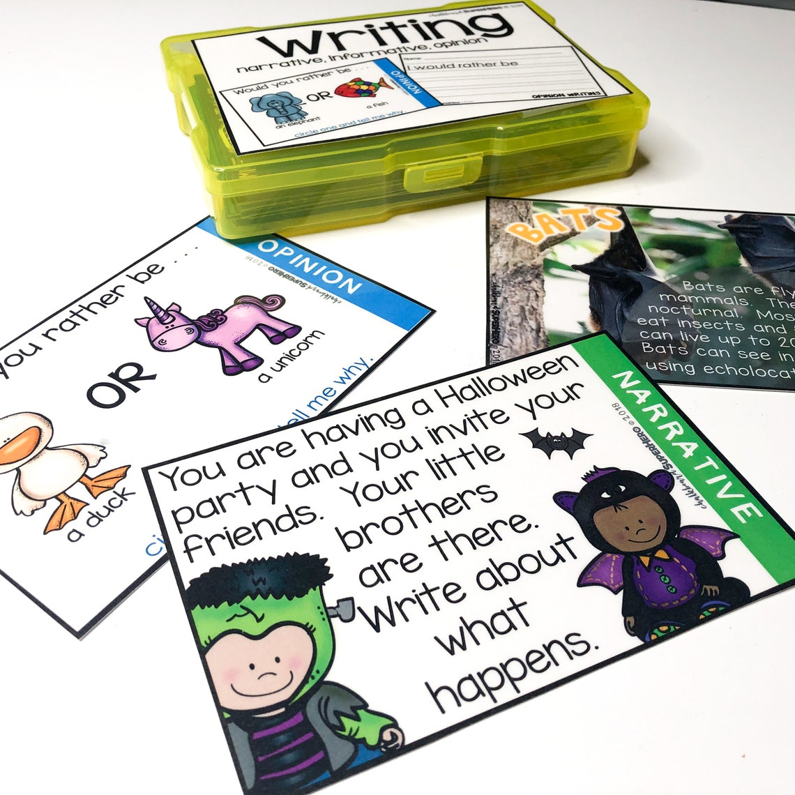 ELA Task Boxes: Set 1 K-2 With Carrying Case - Etsy