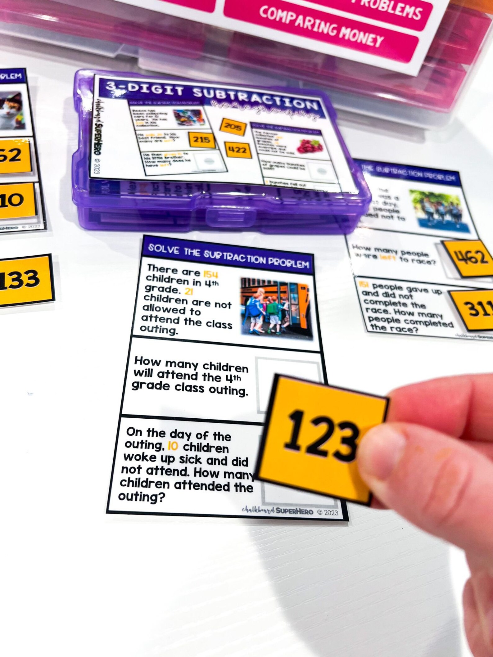 ELA Task Boxes: Set 2 (grades 3-5) With Carrying Case - Etsy