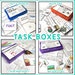 ELA Task Boxes: Set 1 K-2 With Carrying Case - Etsy