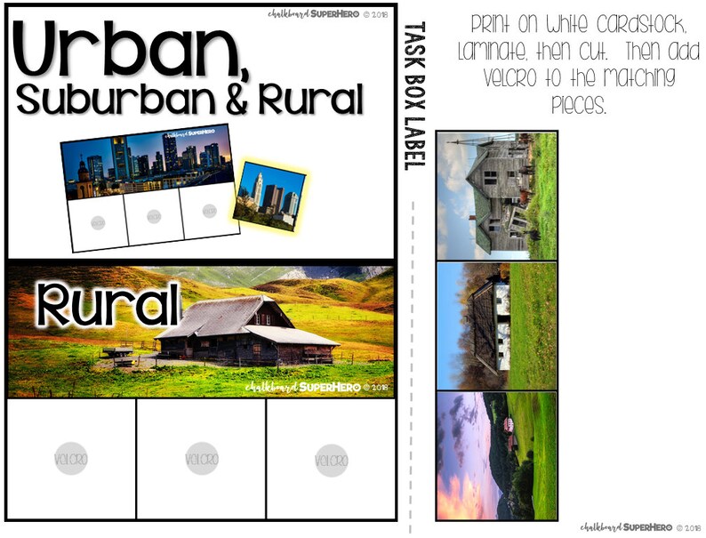 Social Studies Task Boxes: Set 1 (grades K-2) With Carrying Case - Etsy