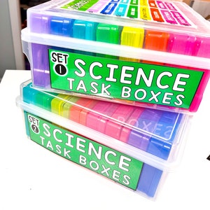 BUNDLE: ALL 12 Academic Task Boxes (grades K-2) With 12 Carrying Cases ...
