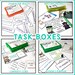 ELA Task Boxes: Set 1 K-2 With Carrying Case - Etsy