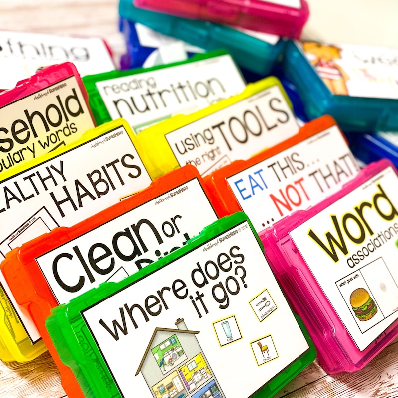 Task Box Vocational Skills - Etsy