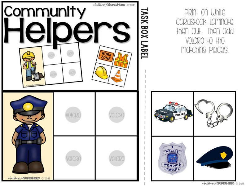 Social Studies Task Boxes: Set 1 (grades K-2) With Carrying Case - Etsy