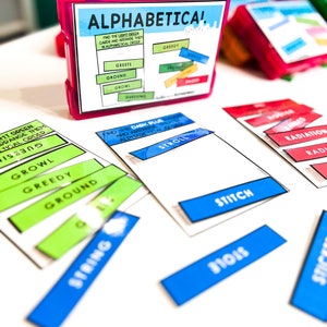 ELA Task Boxes: Set 1 (grades 3-5) With Carrying Case - Etsy