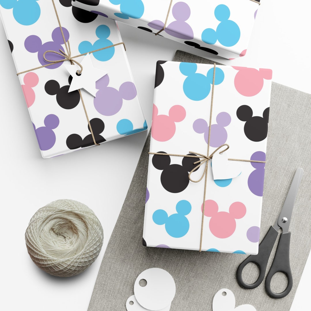 Mickey Mouse Wrapping Paper, Holiday Gifts, Christmas Wrapping Paper ...