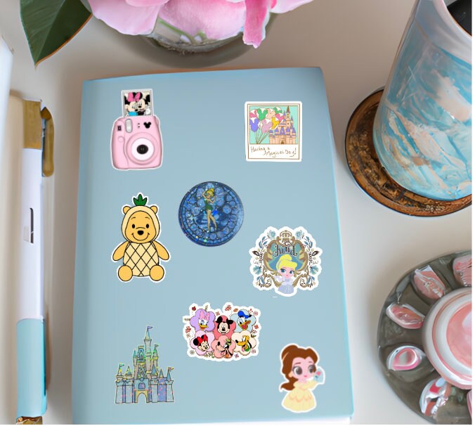 Disney Camera Sticker Bundle/disney Photoshoot Waterproof Decal for ...