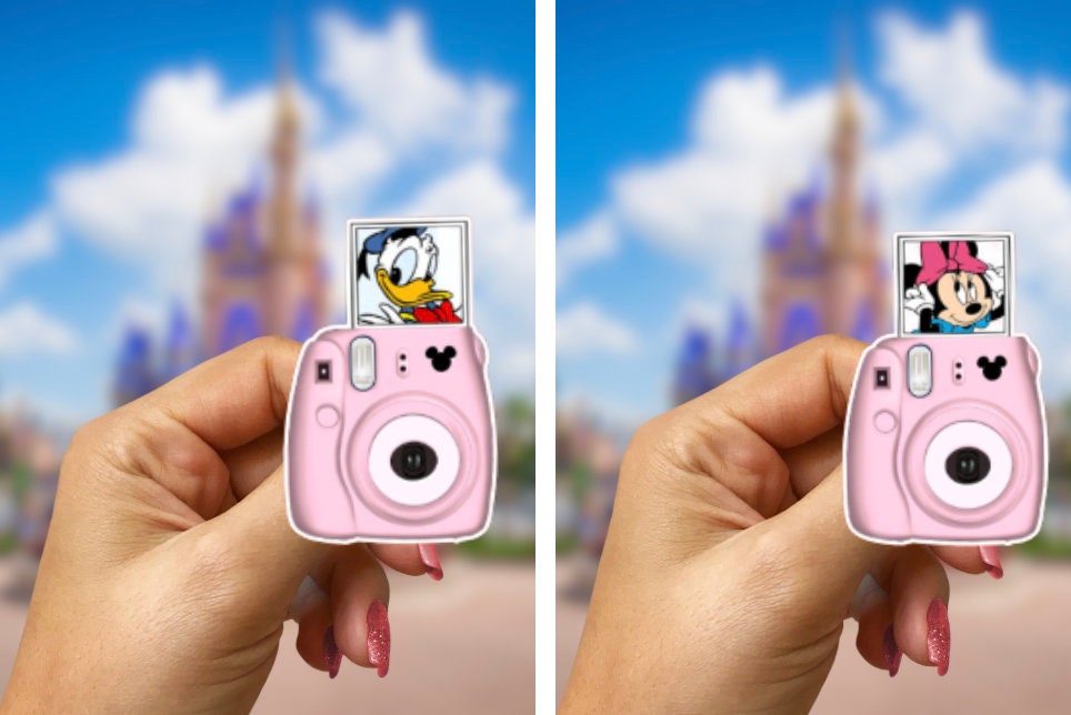 Disney Camera Sticker Bundle/disney Photoshoot Waterproof Decal for ...