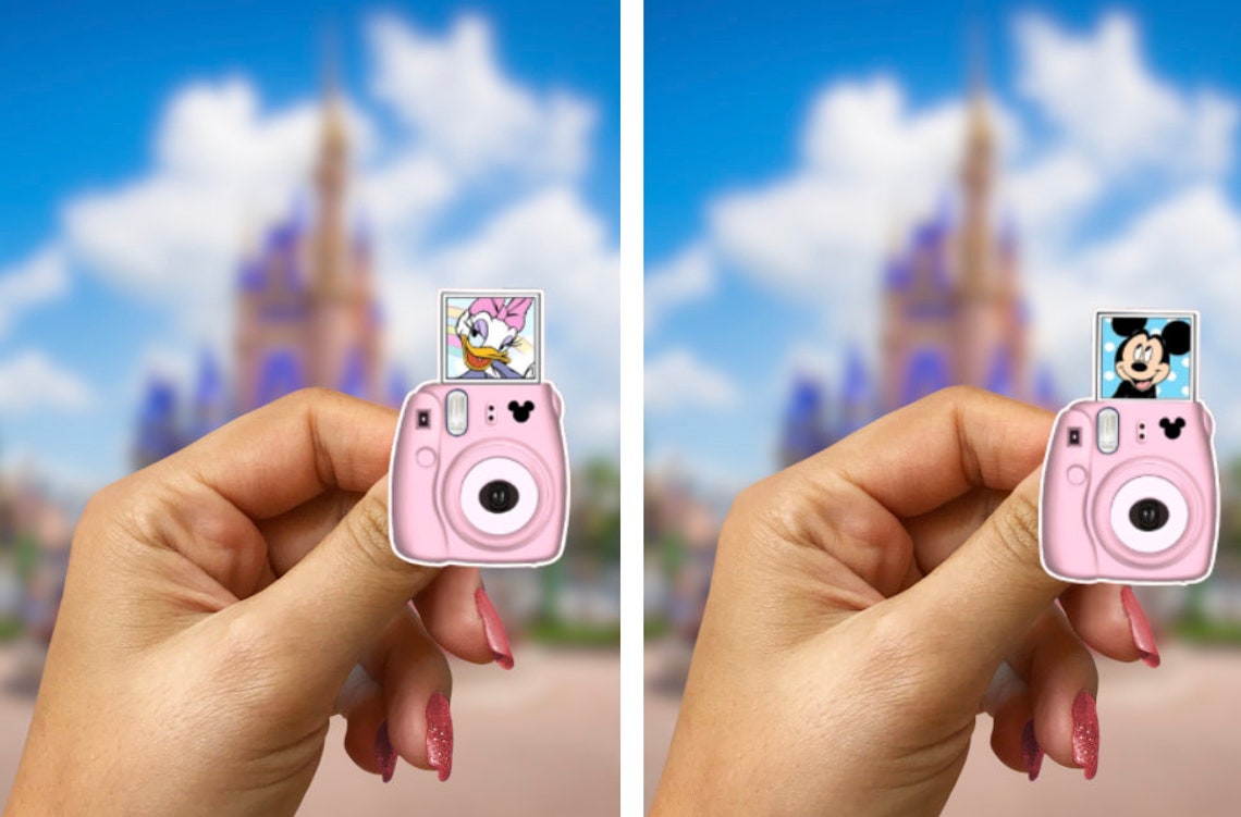 Disney Camera Sticker Bundle/disney Photoshoot Waterproof - Etsy