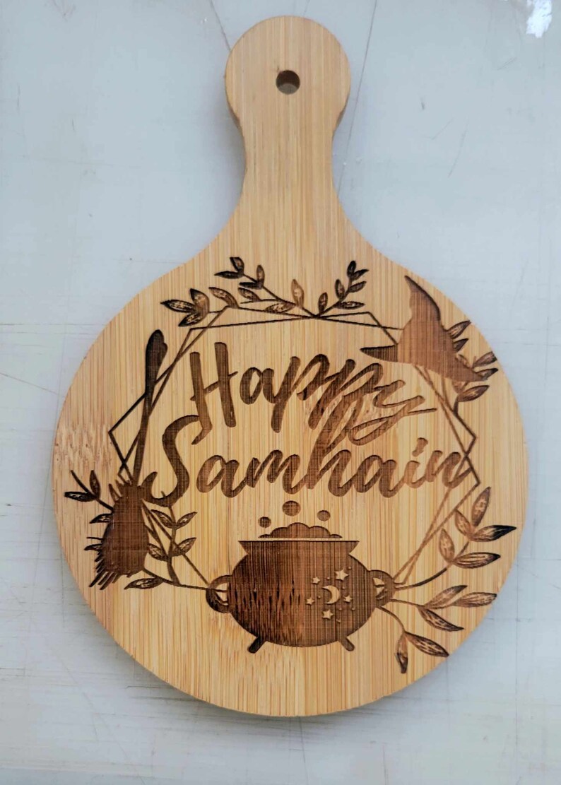 Happy Samhain SVG PNG JPEG Digital File for Crafts, Laser Engraving and ...