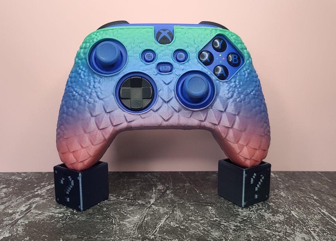 Custom 3D Printed Lizard Skin Controller Cover for Xbox One ...