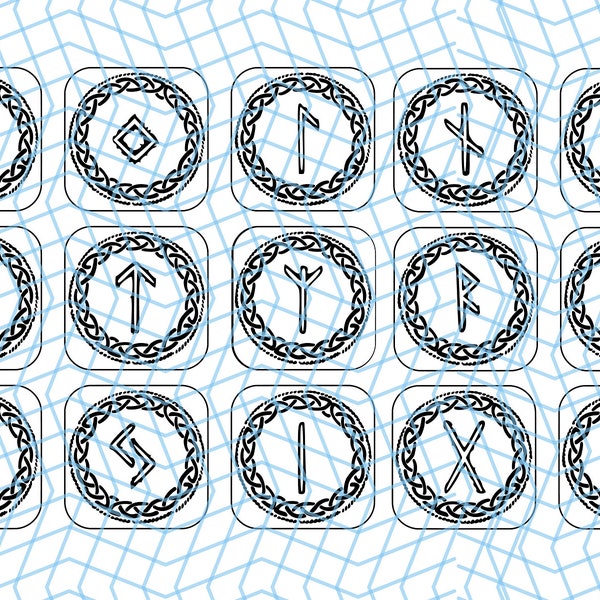 Norse Runes Svg - Etsy