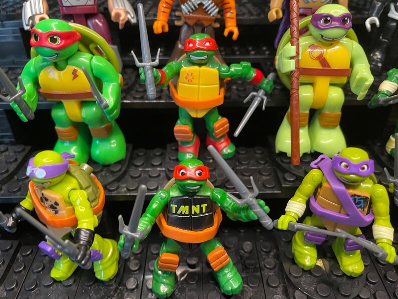 Mega Bloks Construx Teenage Mutant Ninja Turtles TMNT - Etsy