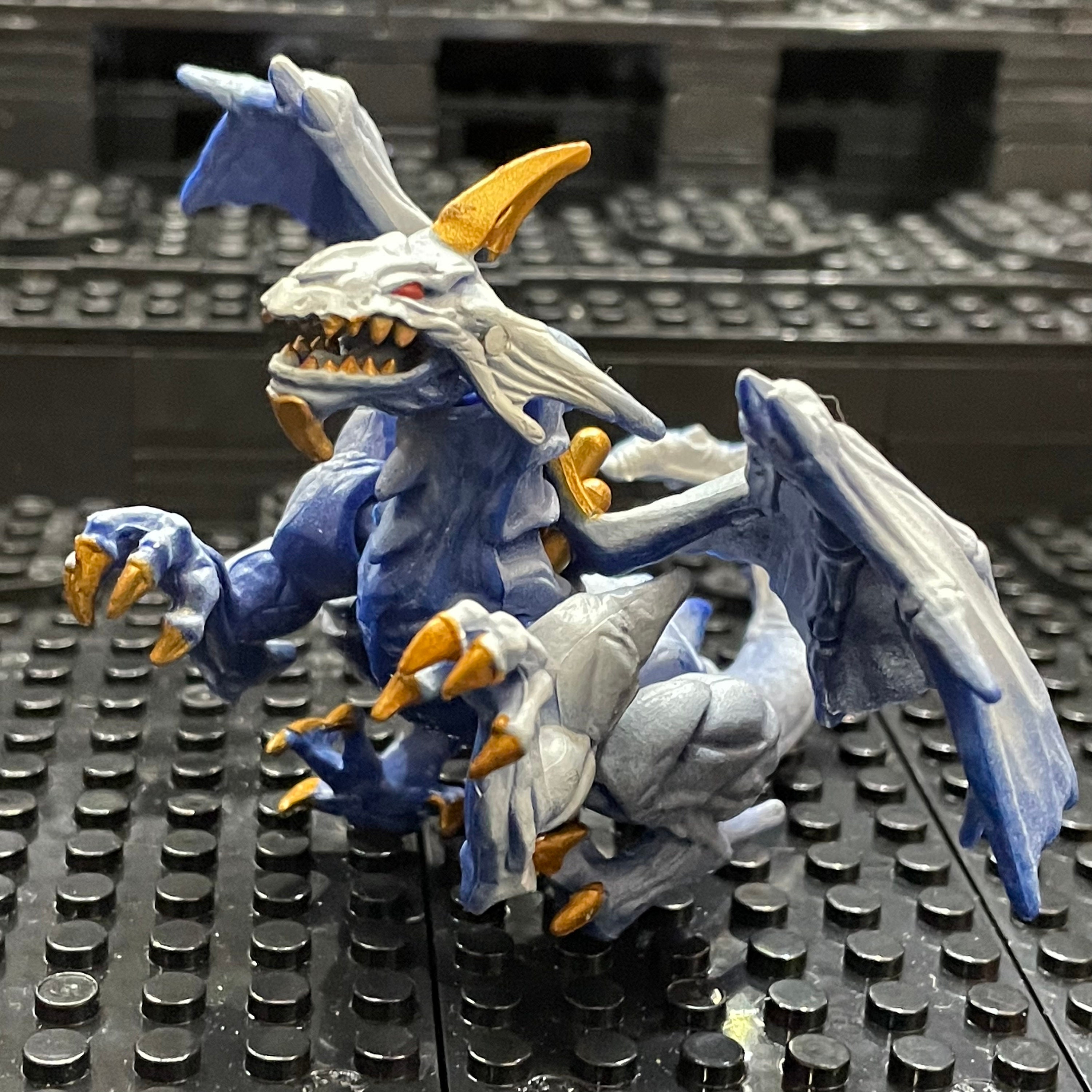 Mega Bloks Blue Plasma Dragon Poisontail From Towerbridge Set Item. - Etsy