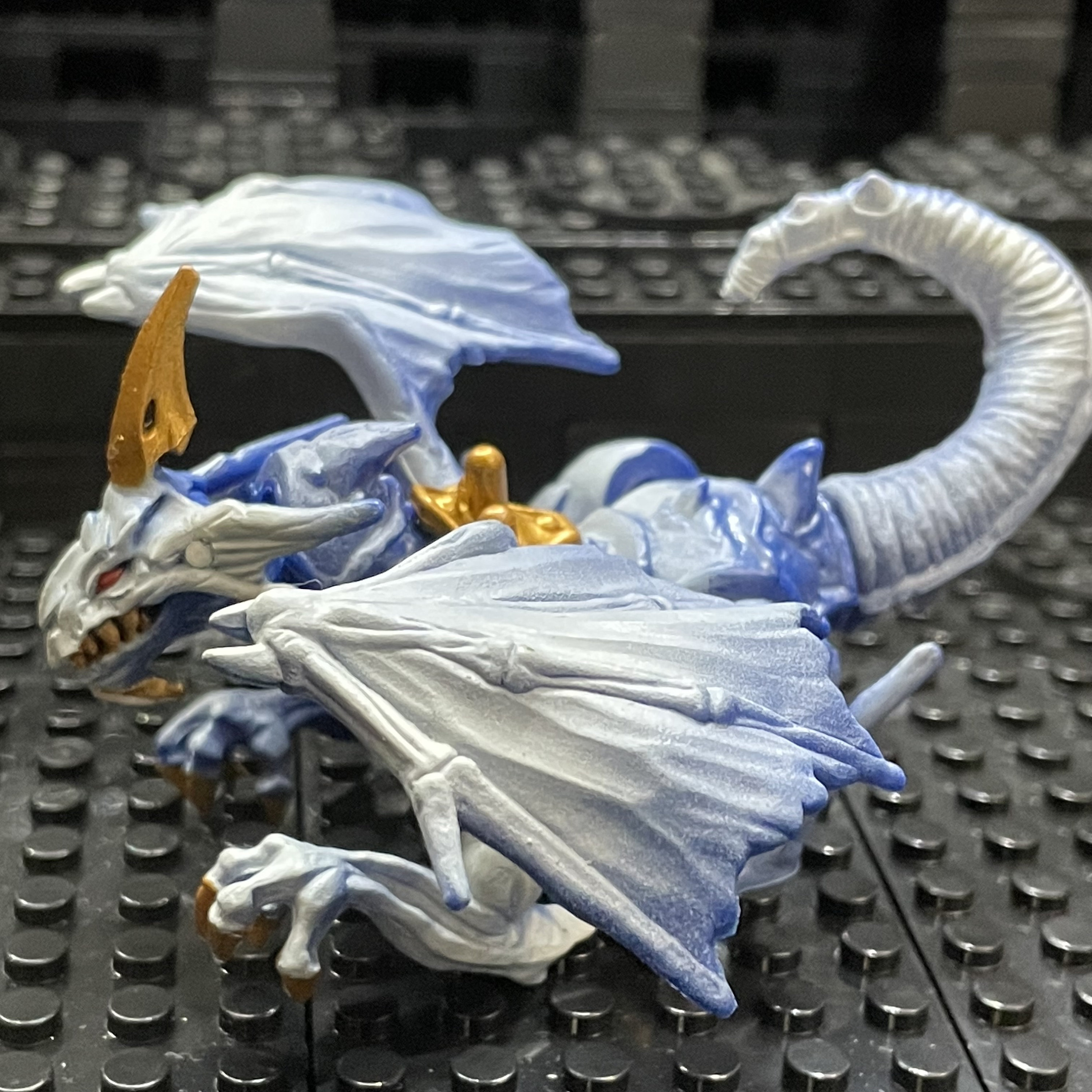 Mega Bloks Blue Plasma Dragon Poisontail From Towerbridge Set Item. - Etsy