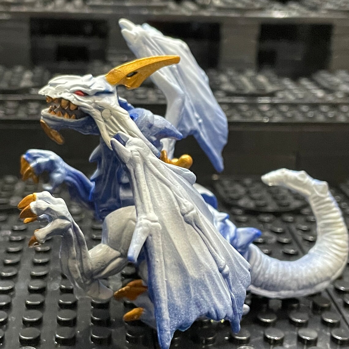 Mega Bloks Blue Plasma Dragon Poisontail From Towerbridge Set Item. - Etsy