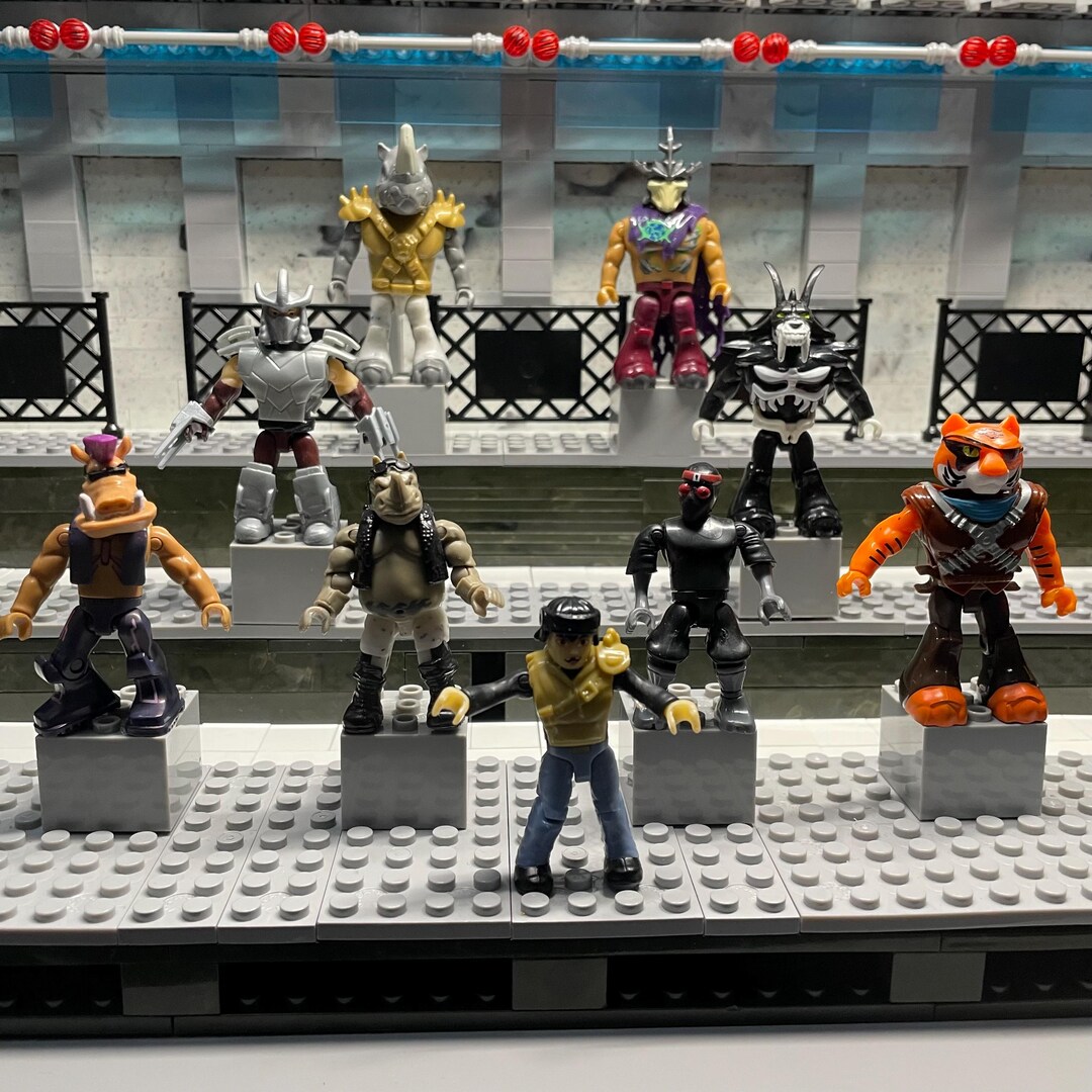 Mega Bloks TMNT Villain Lot of 9 Mix Figures Collectibles Items. - Etsy