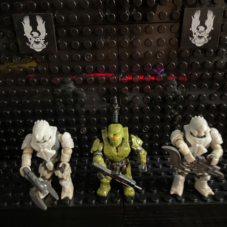 Mega Bloks Construx de Halo Unsc Kodiak Siège Cannon 1 Spartan Alice ...