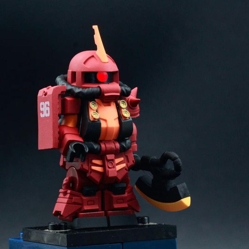 Custom Lego Gundam Psycho Zaku II Mobile Suit Minifigure PRE-ORDER - Etsy