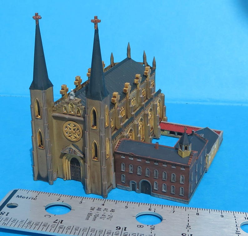 Large Gothic Church - Etsy
