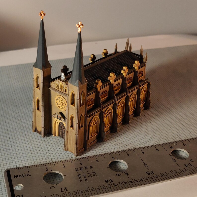 Large Gothic Church - Etsy