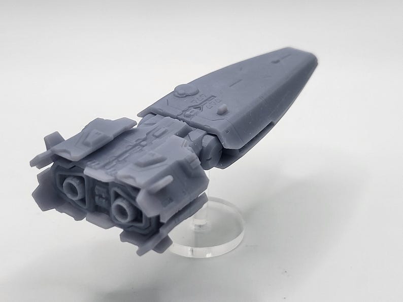 Striker Class Destroyer 3d Printed Ship - Etsy