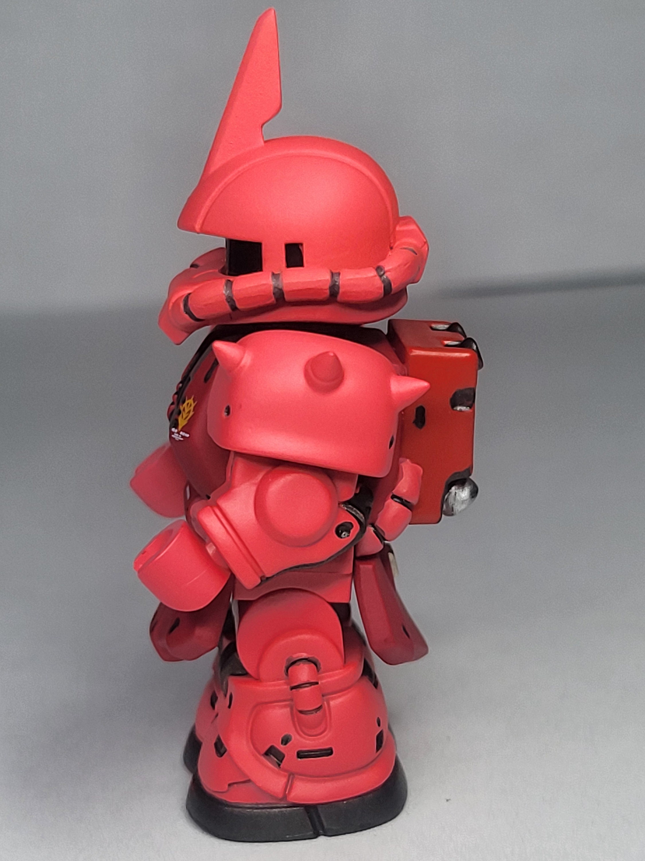 Custom Lego Gundam the Red Comet Zaku II Mobile Suit Minifigure IN-HAND ...