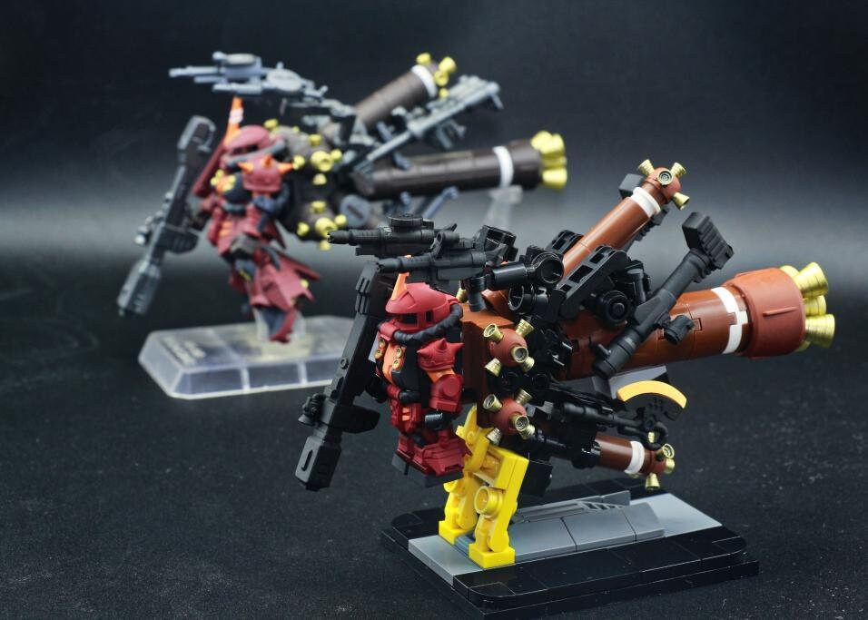 Custom Lego Gundam Psycho Zaku II Mobile Suit Minifigure PRE-ORDER - Etsy